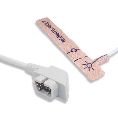 China Latex Free 6pin Connector Neonate SPO2 Sensors Criticare 570SD 571SD for sale