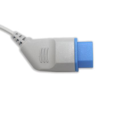 China Medical TPU 14 Pin Spo2 Extension Cable Nihon Kohden 2.2m for sale