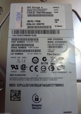 Cina Drive del hard disk 17P9908 300 GB 15K FC DS6000 DS8000 del server di IBM in vendita