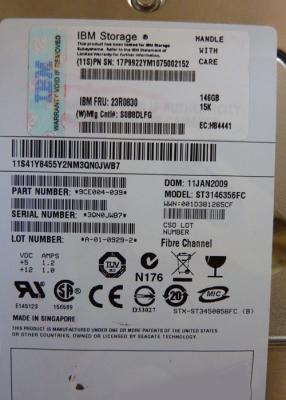 Cina Drive del hard disk 22R5492 23R0830 146GB 15k FC DS6000 DS8000 del server di IBM in vendita