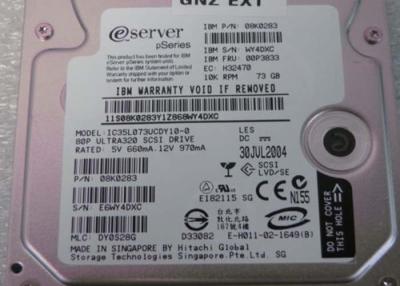Cina Drive del hard disk PSeries 10K SCSI 73GB 00P3833 08K0283 del server di IBM in vendita