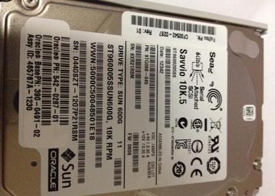 Cina ESPONGA AL SOLE il drive del hard disk a 3.5 pollici XRA-SS2ND-600G10K2 542-0289 del server di 600GB 10k SRS in vendita