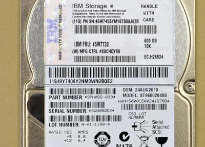 Cina Drive del hard disk G60B 45W7732 600GB 10K SRS 2,5 DS8000 del server di IBM in vendita