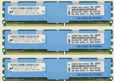Cina 4GB perno 461828-B21 di memoria 240 del server di HP del corredo del FBD PC2-5300 2X2GB LP in vendita