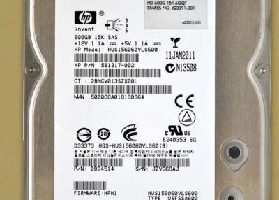 Cina 600 GB di HP SRS 623391-001 15K RPM di drive del hard disk a 3.5 pollici del server in vendita