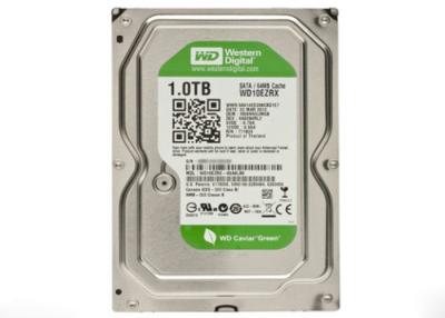 中国 WD10EZRX SATA サーバー ハードディスク・ドライブ 6 Gb/s 3.5 インチ IntelliPower 1 つの TB 64 MB WD のキャビアの緑 販売のため