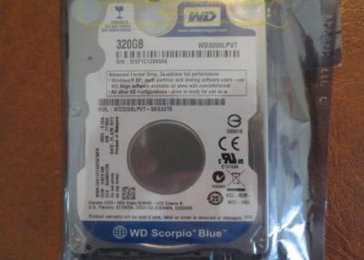 中国 2.5 7.0 mm サーバー ハードディスク・ドライブ WD3200LPVT SATA 3 Gb/s 5400 RPM 320 GB WD 青をじりじり動かして下さい 販売のため