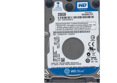中国 2.5 250 GB の 7.0 mm WD 青い WD2500LPVT SATA 3 Gb/s 5400 RPM をハード・ドライブじりじり動かして下さい 販売のため