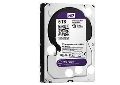 Cina Drive del hard disk a 3.5 pollici porpora del server di MB 64 di TB WD60PURX WD SATA 6 Gb/s di IntelliPower 6 in vendita