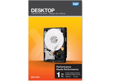 Cina disco rigido interno a 3.5 pollici di MB WD di TB 64 di 7200RPM WDBSLA0010HNC SATA 6 Gb/s 1 in vendita
