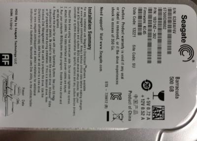 Cina Disco rigido 3.5Inch di Seagate del barracuda di ST500DM002 500GB SATA 6Gb/s in vendita