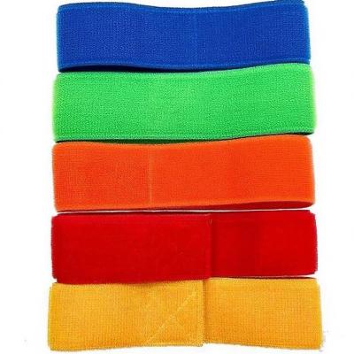 China Colorful High Elastic Hook And Loop Straps Eco Friendly Comfortable For Waist Cinching for sale