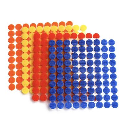 China Customization Adhesive Hook And Loop Double Sided Hook And Loop Dot 10mm for sale