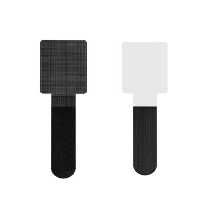 China Buckle Type Adhesive Hook And Loop Tape Flexible For Pasting Data Cables And Charging Cables for sale