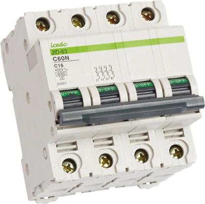 中国 IEC60898 UL の小型遮断器信頼できる 6A 10A 16A の C60N の遮断器 販売のため