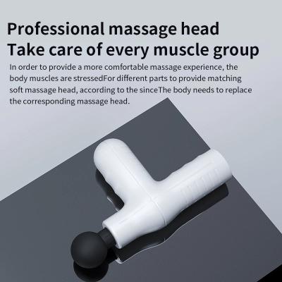 중국 회전 속도 3000rmp 최대 20W 나노 실리카 젤 손잡이 소형 전기 마사지 총 판매용