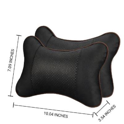 Chine Pack d'oreiller pour le cou de voiture de 2 coussins d'appui-tête respirants pour le soutien et la relaxation du cou à vendre