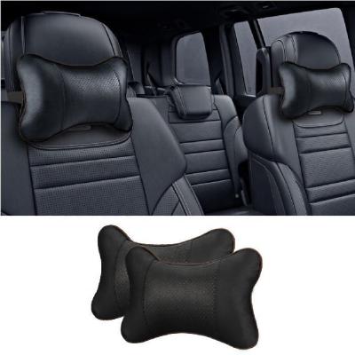 Chine Pack d'oreiller pour le cou de voiture de 2 coussins d'appui-tête respirants pour le soutien et la relaxation du cou à vendre