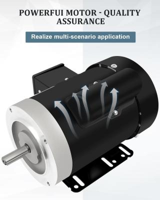 Κίνα 1750RPM Ηλεκτρικός κινητήρας για τράπουλο γιατρός κινητήρας γενικού σκοπού μονοφάσης προς πώληση