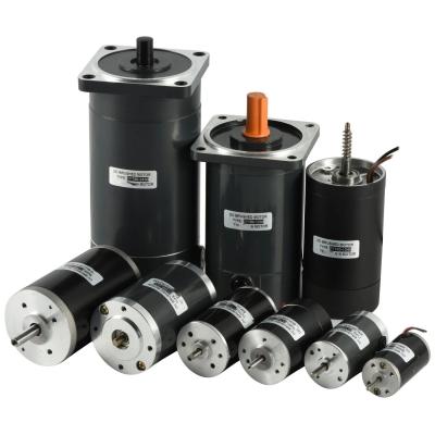 중국 115V/230V 90mm DC 브러쉬 모터 200W 트레드밀 드라이브 모터 전기 모터 48V 220V 판매용