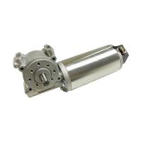 Quality High Torque 63mm Worm Gear Brushed DC Motor for Heavy-Duty Applications for sale