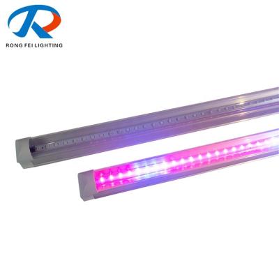 Cina 18W Indoor 2ft 4ft 1.2m 1.5mCompetitive Price full spectrum t8 tube grow lights for indoor plants with samsung 301h leds in vendita
