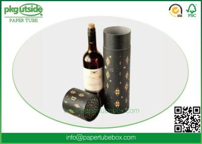 Cina Intorno alla metropolitana 100% del regalo del vino di Eco Kraft con l'imballaggio del brandy della vodka del coperchio della latta in vendita