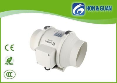 Cina Il motore della CE ha mescolato il fan a 5 pollici in-linea della condotta di flusso per lavare la stanza/locale di riposo in vendita