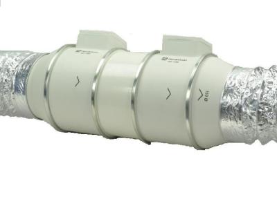 Cina Grande pressione d'aria in-linea del fan della condotta, fan in-linea di flusso misto 150mm 1950RPM - 2500RPM in vendita