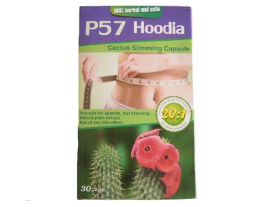 Chine P57 Hoodia amincissant des pilules avec l'usine de Natual, capsule de régime de fines herbes de 100% pour réduire le poids à vendre