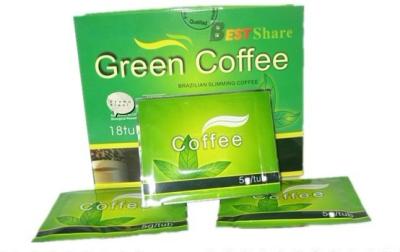 China Kruidenleptin-Vermageringsdieet Groene Koffie, Geen het Verlieskoffie van het Bijwerkingengewicht om Toxine te elimineren Te koop