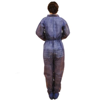 Κίνα S-3XL μίας χρήσης κοστούμια σκόνης, μίας χρήσης παλτά επισκεπτών χωρίς κουκούλα προς πώληση