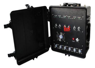 Cina Potere di Manpack della cartella grande dell'emittente di disturbo di frequenza dell'emittente di disturbo mobile portatile della bomba 600 watt in vendita
