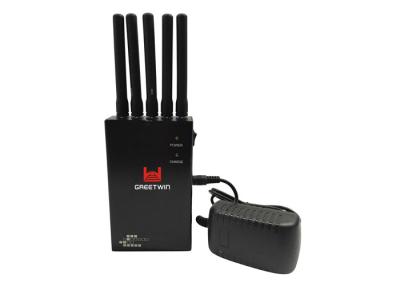Cina 2.5W dispositivo dell'emittente di disturbo di GSM delle antenne di alto potere cinque per bloccare il segnale del telefono cellulare in vendita
