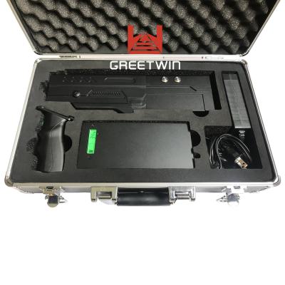 Cina Bande portatili della rivoltella 3 dell'emittente di disturbo 5.8G/2.4G/GPS del segnale del fuco del sistema di intercettazione del Uav in vendita