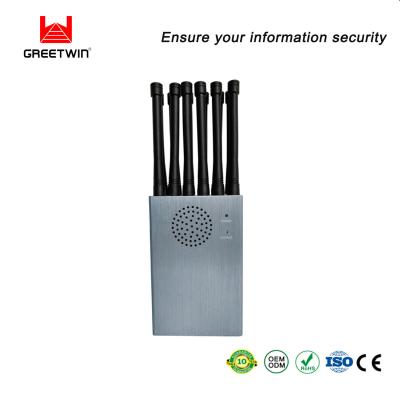 Cina ODM WiFi Bluetooth dell'emittente di disturbo del segnale del telefono cellulare di 895MHz 12W in vendita