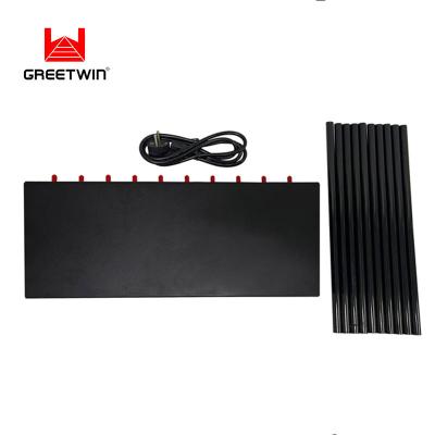 中国 VHF UHF 4G 5Gの電話信号のブロッカー電話Wifi GPS 8-10w 販売のため