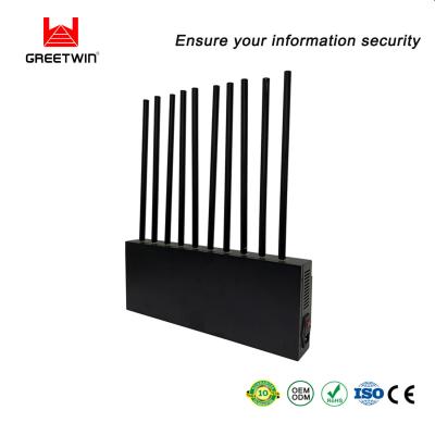 中国 CDMA 40mの携帯電話信号のブロッカーWiFi Bluetooth 10本のアンテナ 販売のため