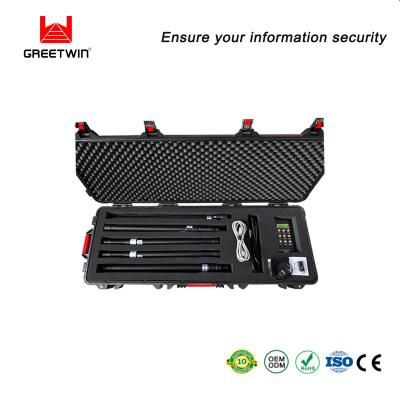 Cina emittente di disturbo di GPS L1 L2 L5 Lojack GPS rf dello stampo del segnale del telefono di frequenza ultraelevata di VHF 3000MHz in vendita