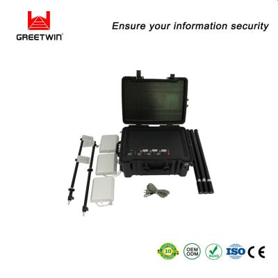 中国 Bluetooth LOJACKデスクトップ信号の妨害機2.5dBiのアンテナ デスクトップ40m 販売のため