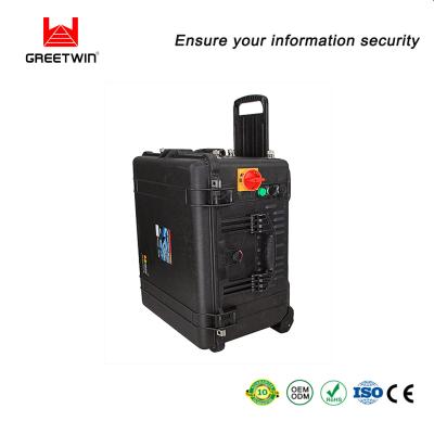 China Police IP55 15dBi Antenna DC27V Phone Signal Blocker 600m Military for sale