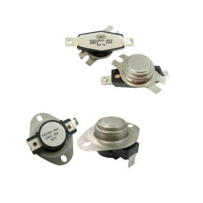 Chine Thermostat d'action de rupture de la remise manuelle Ksd302, commutateur de la température de KSD302 250V 25A 40A à vendre
