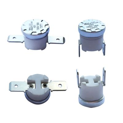 Китай термостат действия кнопки 0-250C, биметаллический переключатель Ksd301 250V 16A температуры продается