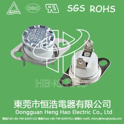 China Termóstato auto del reset KSD301, interruptor bimetálico de la temperatura KSD301 en venta