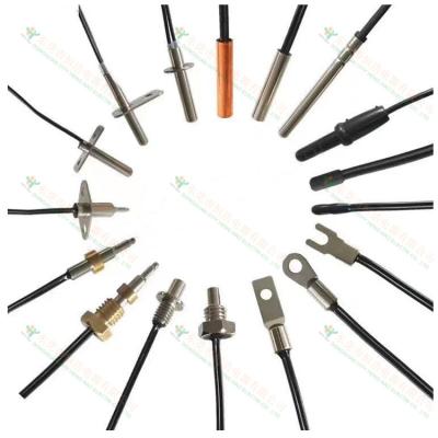 China High Precision NTC Thermistor Temperature Sensor with 500Ω~5MΩ Resistance Range and 2500~5000K Material Coefficient for sale