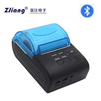 China Kleiner tragbarer Wifi Zijiang 58mm Drucker Reise-drahtloser Drucker-Android IOS zu verkaufen