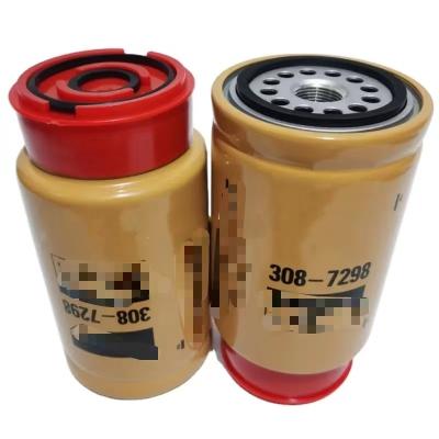 China Filtro de combustível Separador óleo-água P553880 FS20052 308-7298 2656F853 com e Eficiência à venda