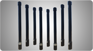 High Power Draw Bar Box 8 Channels Mobile Signal Jammer 200W up to 300 meters GPS WIFI Blocker