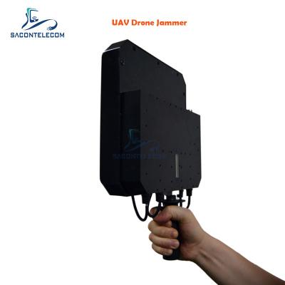 Cina 1Distanza.2KM Batteria incorporata UAV Handheld Drone Signal Jammer in vendita