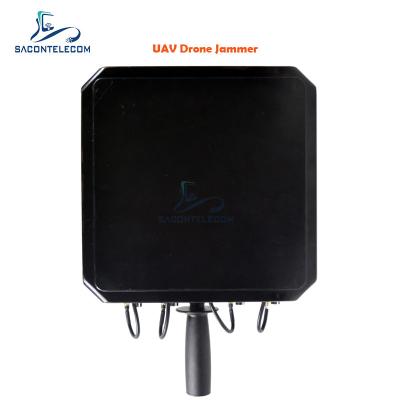 Cina 1Distanza.2KM Batteria incorporata UAV Handheld Drone Signal Jammer in vendita